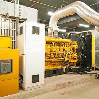 Power Generator Fire Suppression Systems | Reacton